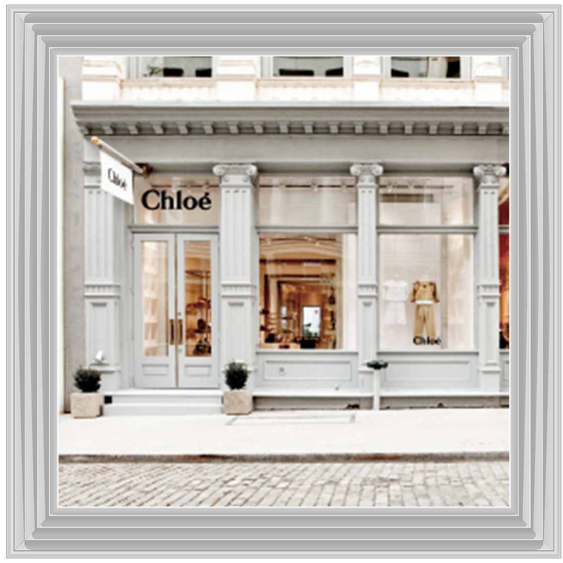 FS725 Chloe Shop Front Yellow – Final Touches