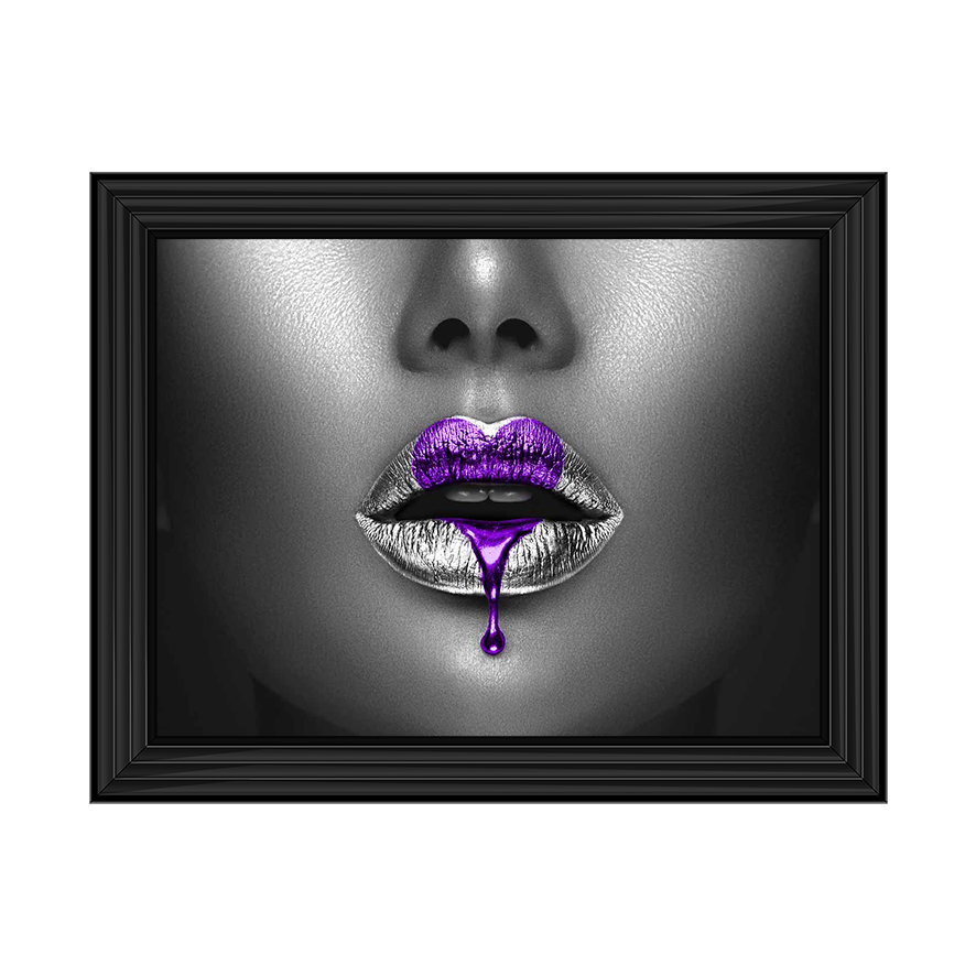 Purple Queen Of Hearts Lips – Final Touches